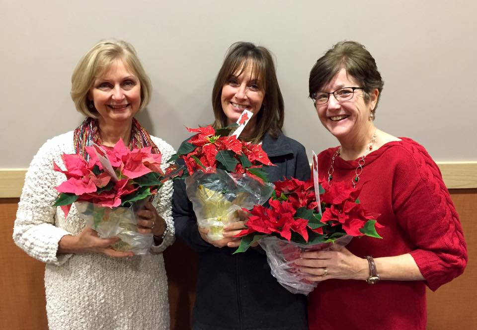 Kathy Fassl, Diane Smith, Patty Goodwin at RPCI - Kevin Guest House